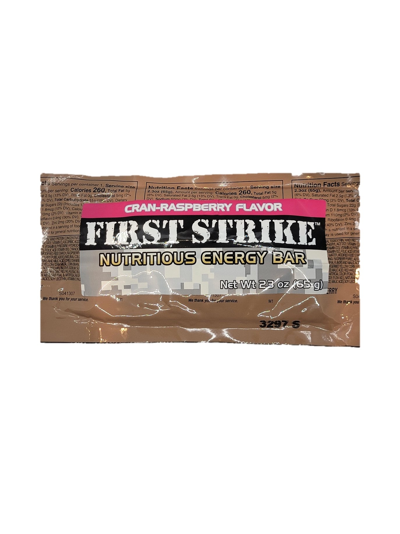 First Strike Bar MRE Energy Bars / Chocolate / Cran-Raspberry / Apple ...