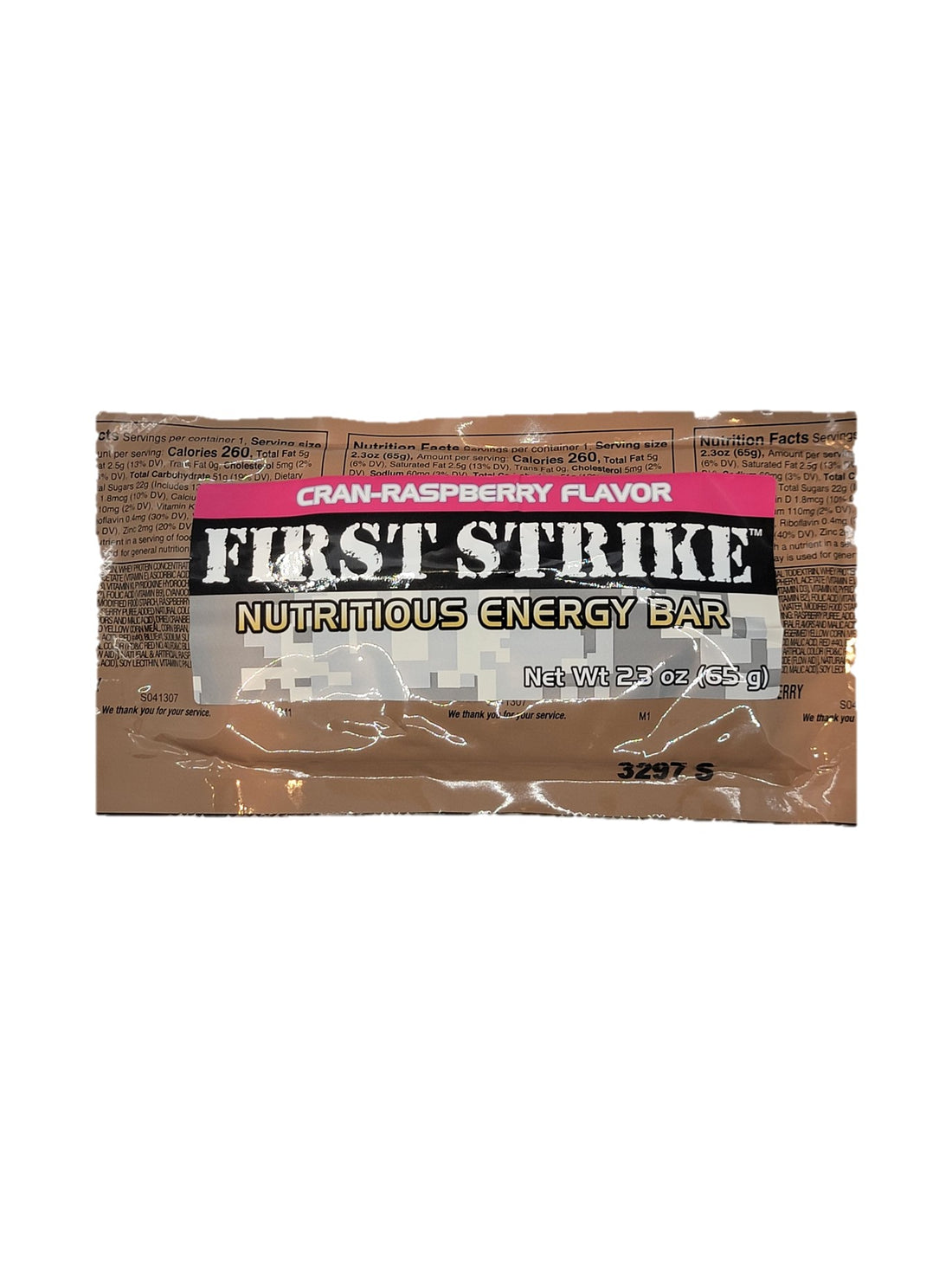 First Strike Bar MRE Energy Bars / Chocolate / Cran-Raspberry / Apple ...