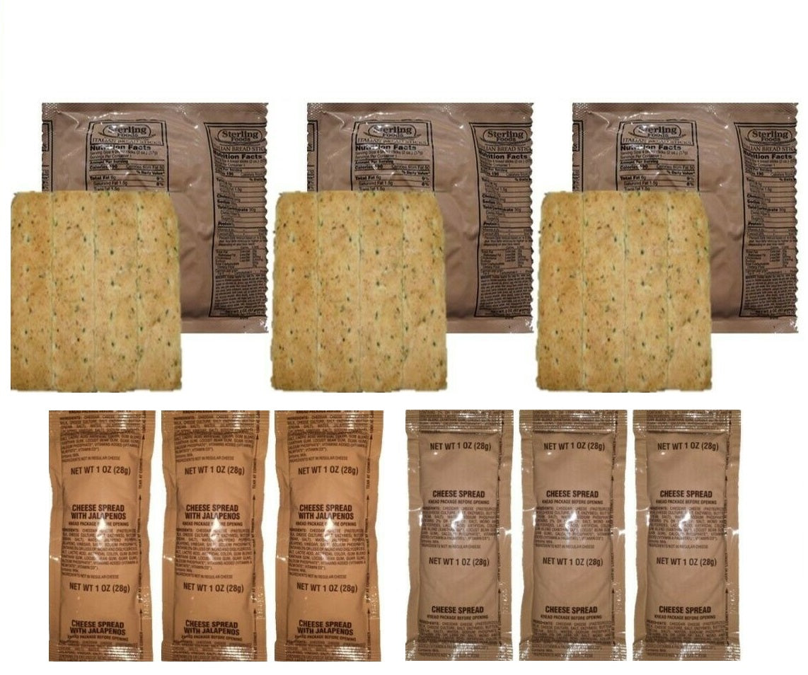 Breads and Spreads Combo (Breads & Tortillas with Cheese & Peanut Butt ...