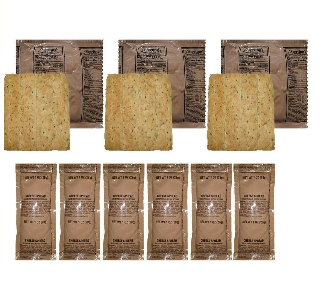 Breads and Spreads Combo (Breads & Tortillas with Cheese & Peanut Butt ...
