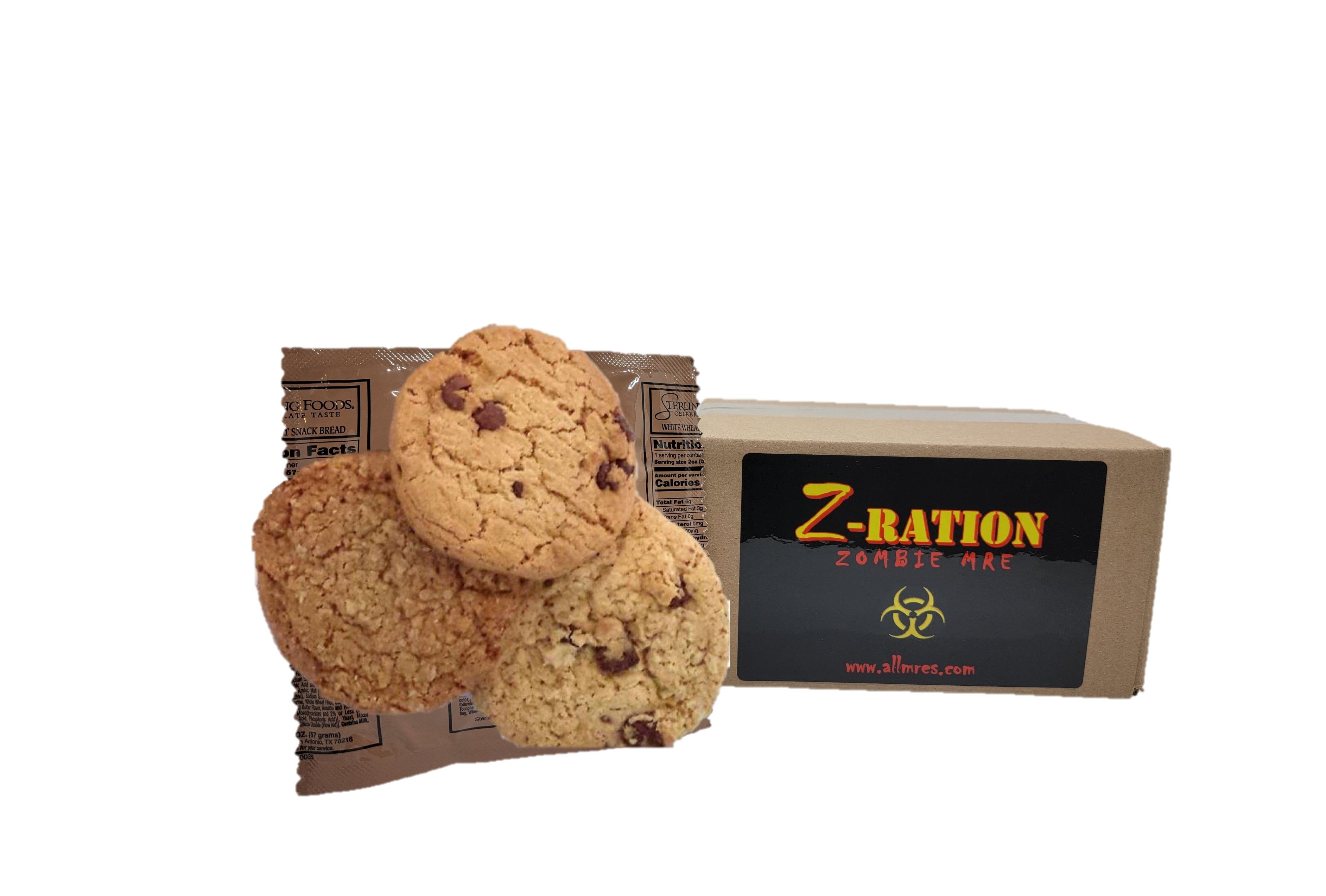MRE Cookies Chocolate Chip, Oatmeal Chocolate Chunk and Oatmeal – All MREs